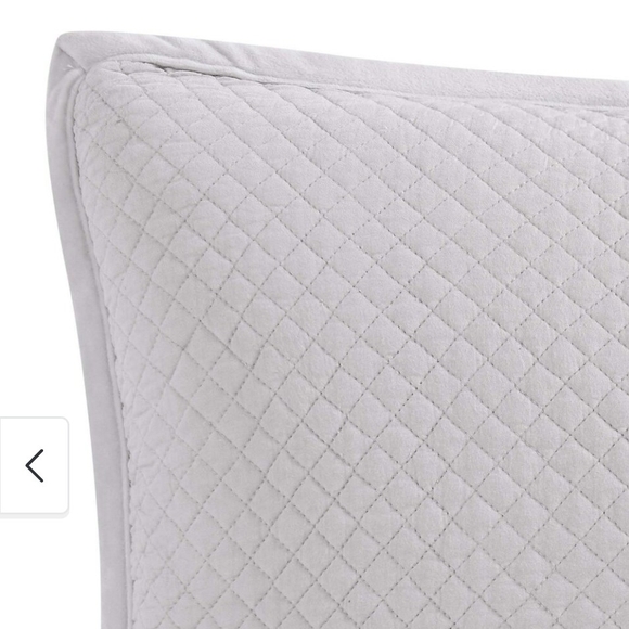 Charisma | Bedding | Nib Charisma Imperial Elegant Grey Diamond Quilted ...